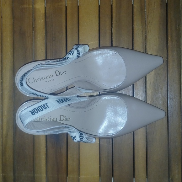 Dior | Shoes | Christian Dior Patent Ribbon Jadior Slingback 0mm Pumps ...